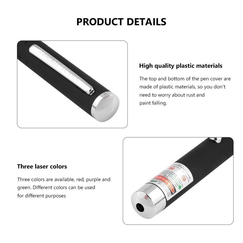 3 Color Laser Pointer Powerful Beam 5W Single Point Laser Pointer Laser ...