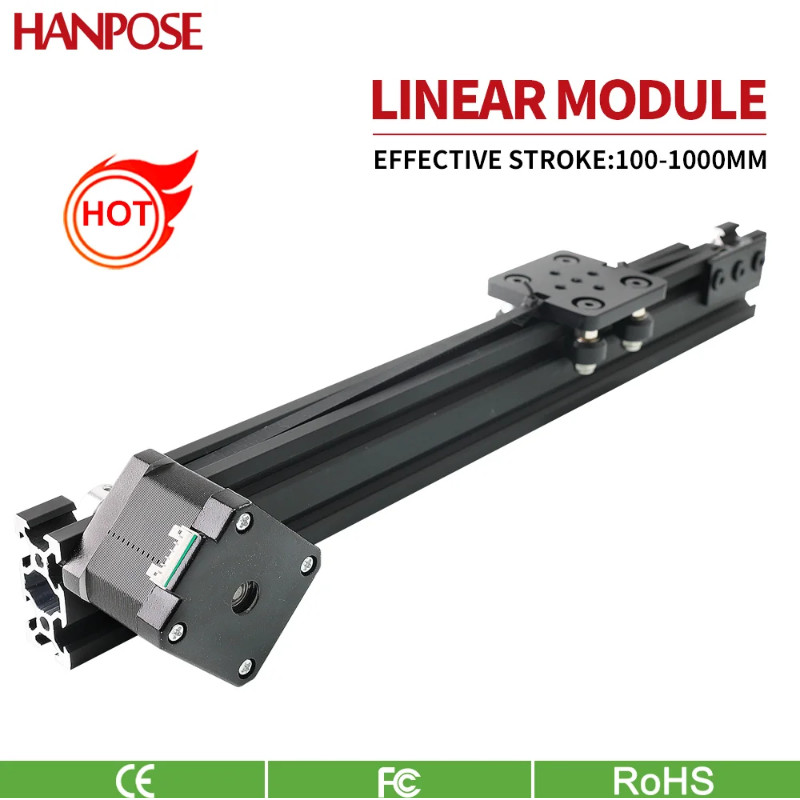 NEW Openbuilds HPV2 Mini V linear actuator Effective travel 100-350mm ...