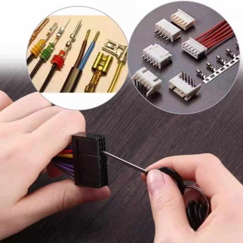26PCS Car Terminal Removal Kit - Wire Crimp Connector Pin Extractor ...