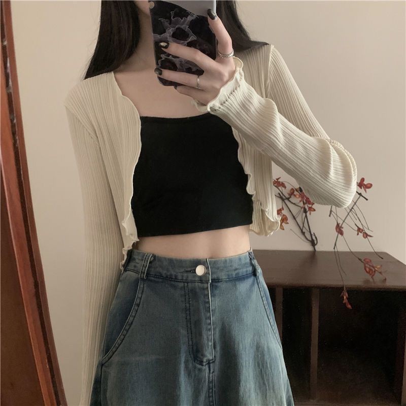 Lightweight Summer Dress - Ice Silk Knit Sun Protection Open-Collar ...