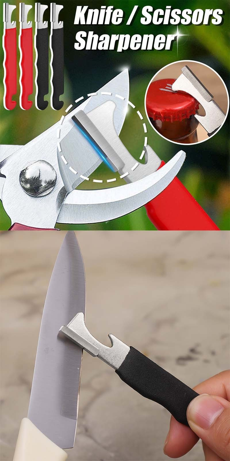 Outdoor Multi-Functional Sharpeners - Garden Scissors Sharpener ...