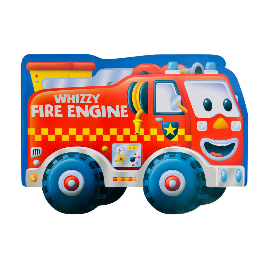 Fire Engine Story Book Easy To Read Shaped Board Book (Hardcover ...
