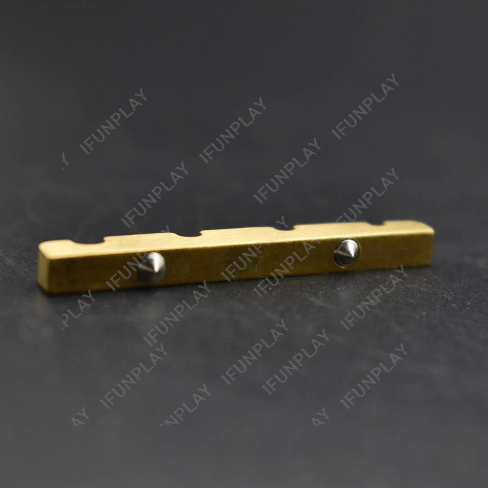 Laras Bell Brass Nut Guitar Brass Bridge Nut Split Regulation Nut ...