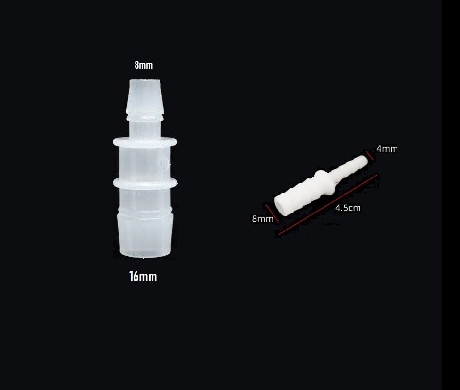 Air Tubing Pipe Reducer Tube Reducer 8mm to 4mm 16mm to 8mm | Shopee ...