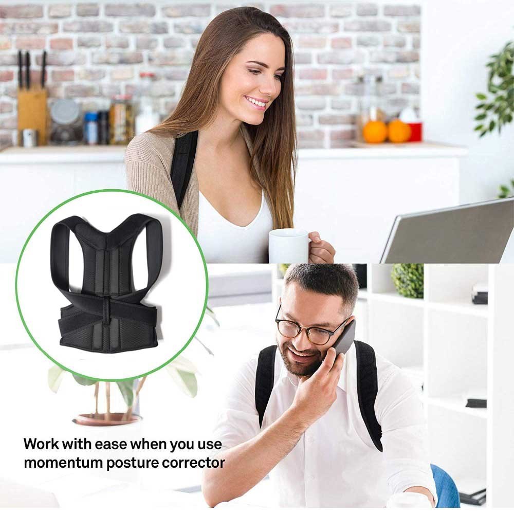 Adjustable Scoliosis Posture Corrector Corset Back Brace Lumbar Support ...