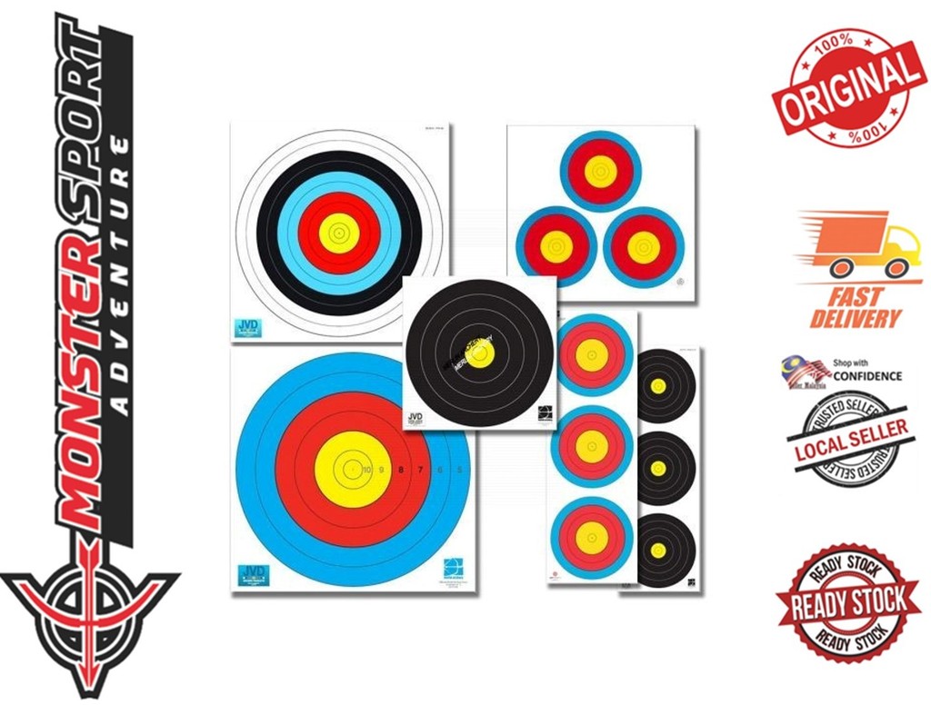Archery ORIGINAL World Archery Target Face WA Certified Target Face ...