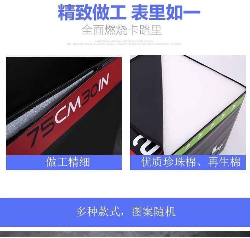 Plyo Soft Jump Box 3 in 1 Foam Jump Box Exercise Plyometric Training ...