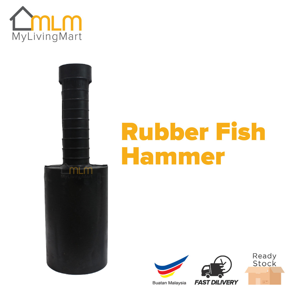 Rubber Fish Bone Hammer / Getah Tukul Ikan / Penukul Tulang / Penebuk ...