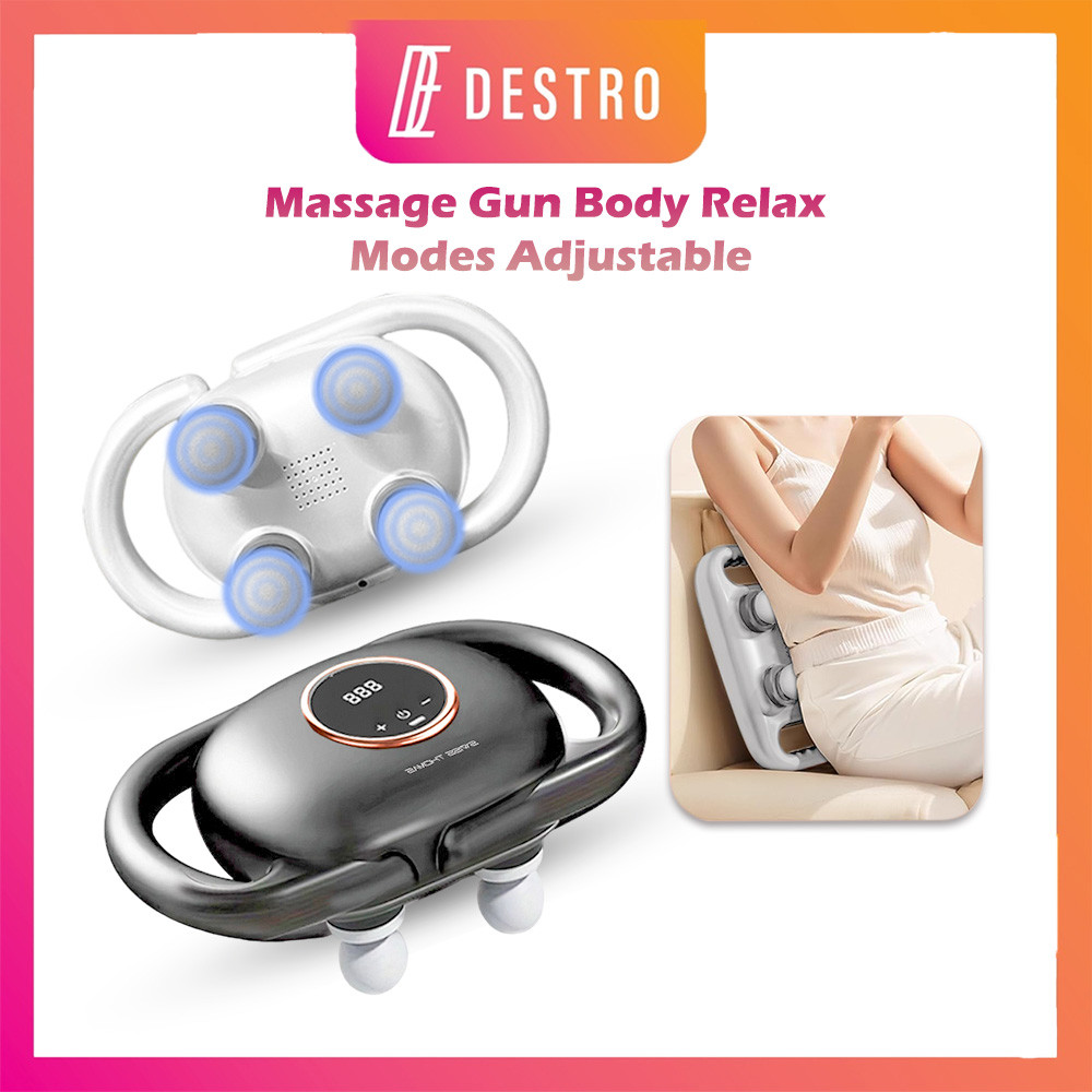 Destro Relaxation Massage Gun Professional Grade Wireless Waist Back ...
