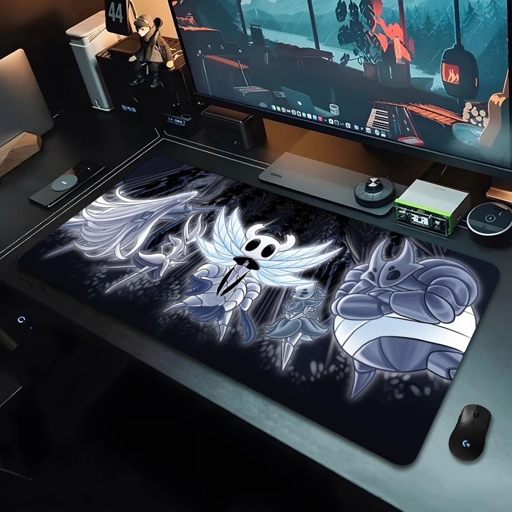 Hollow Knight Anime Mouse Pad Cartoon Lockedge Large Gaming Pad ...