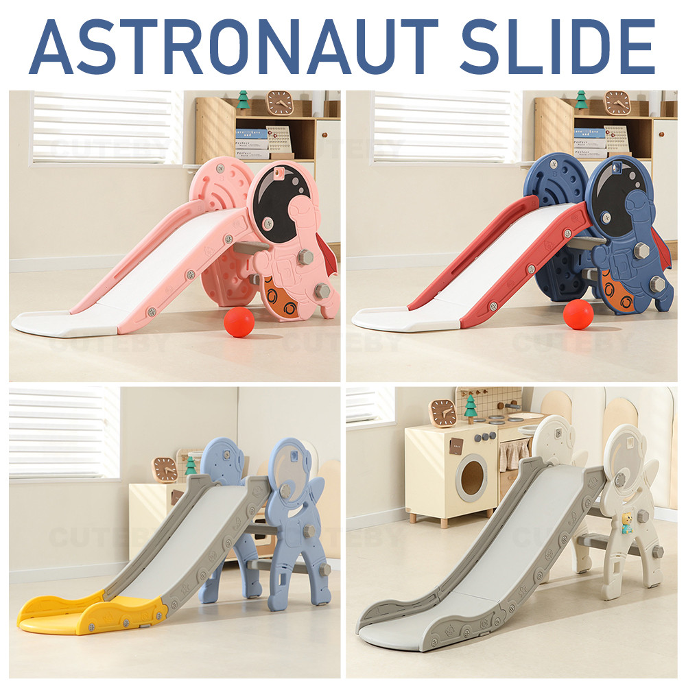 ASTRONAUT SLIDE Children Slide Playground Indoor Home DIY Kids Slide w ...