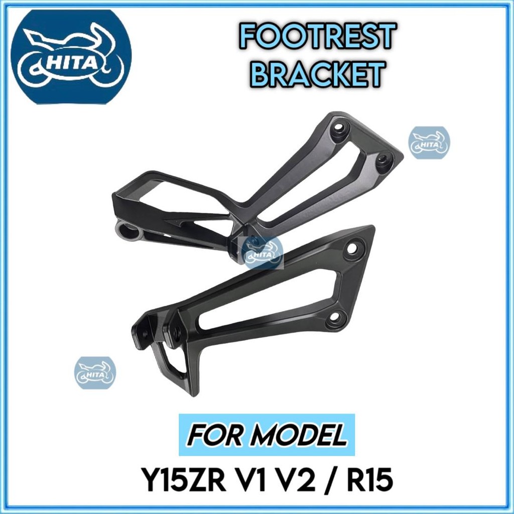 Yamaha Y15ZR V1 V2 R15 Footrest Bracket Sets OEM Kiri Kanan | Shopee ...