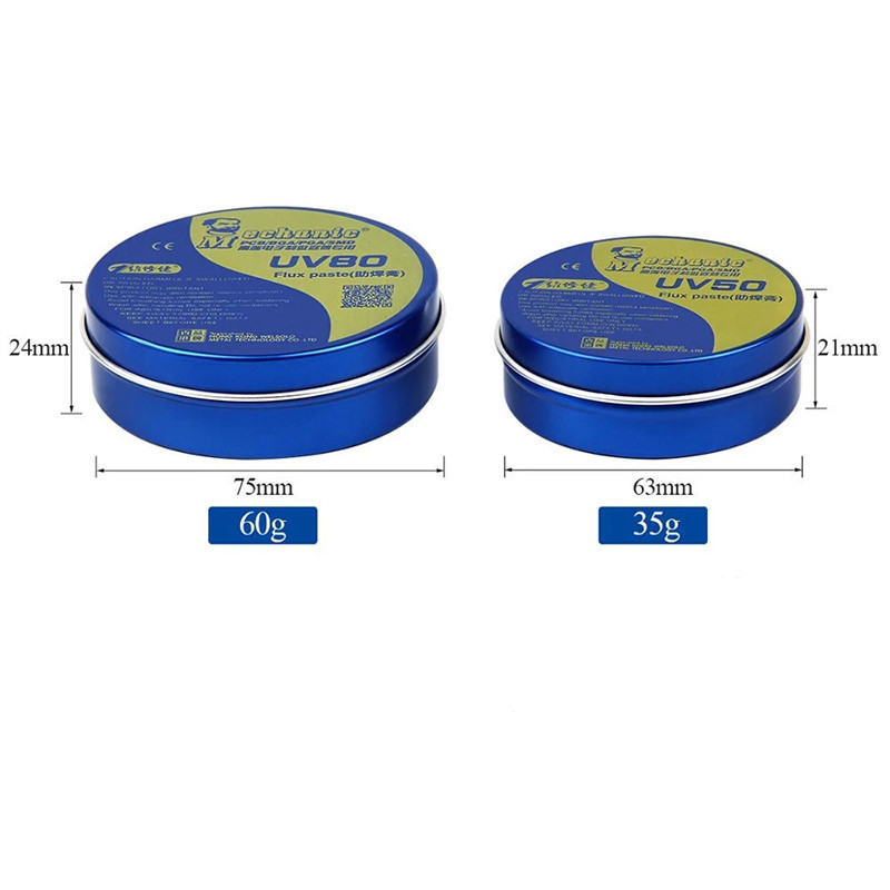 MECHANIC-UV80 UV50 Paste Flux No-Clean Soldering Tin Solder Flux Soldering Flux Paste For BGA ...