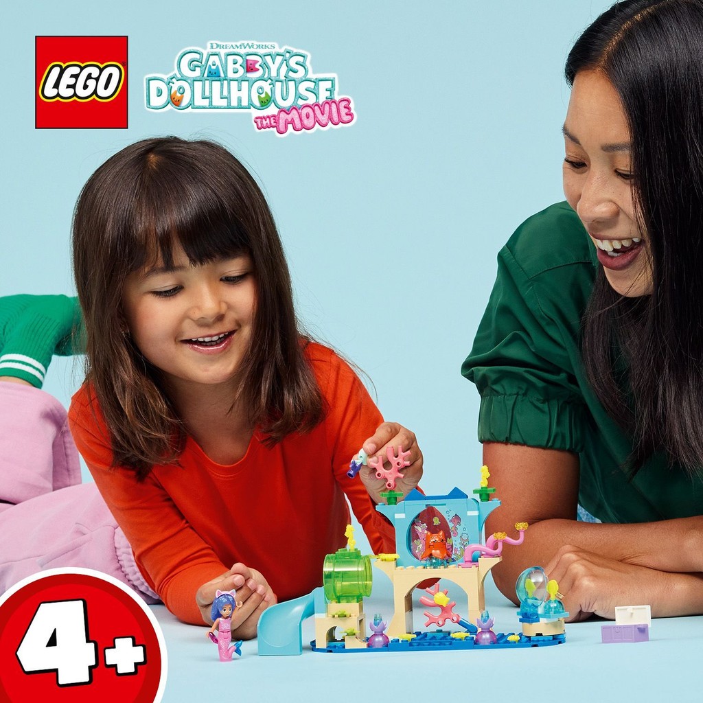 LEGO 11204 Gabby's Dollhouse Mermaid Gabby's Aquarium Adventure ...