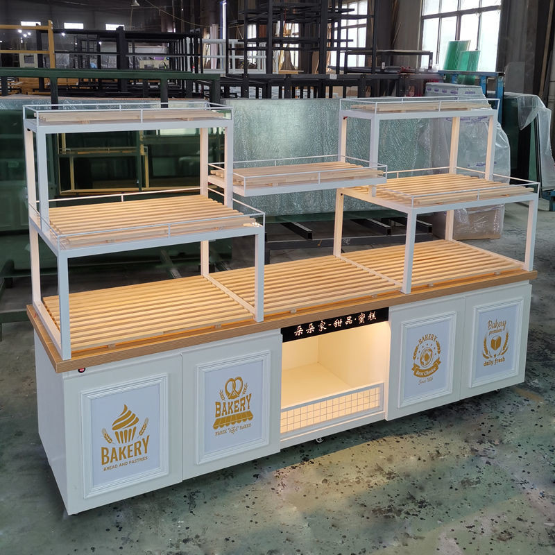 New Spot Wrought Iron Bread Cabinet Biscuit Display Dry Spot Cabinet ...