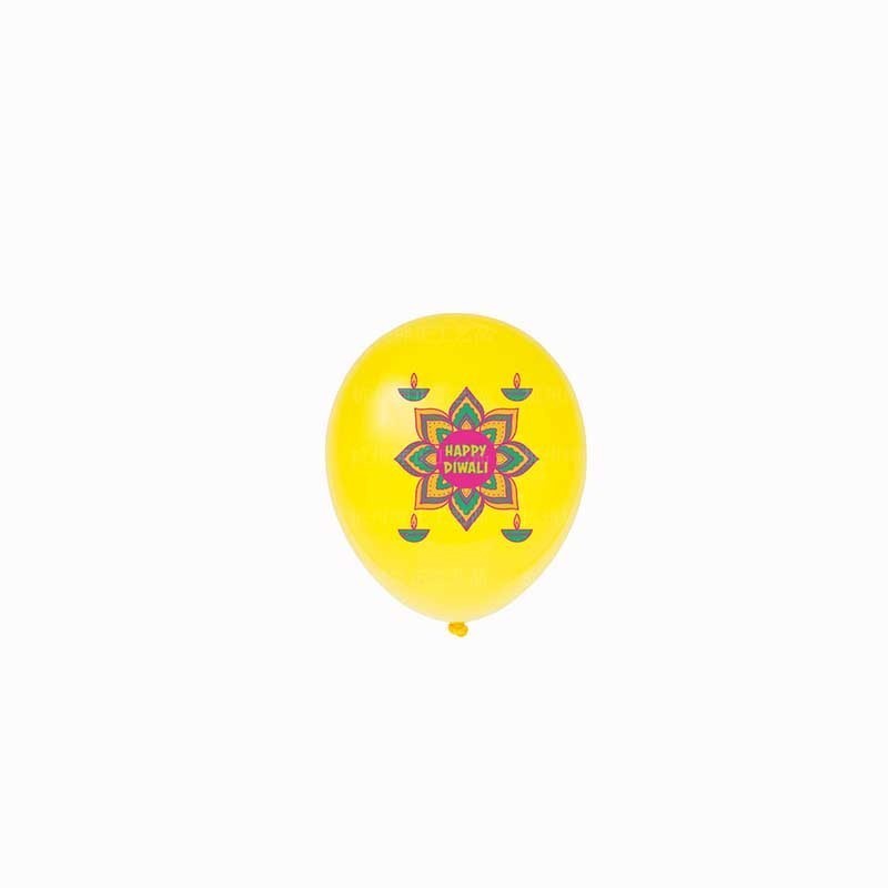 5pcs/set Deepavali Party Decoration Item Diwali Latex Diwali ...
