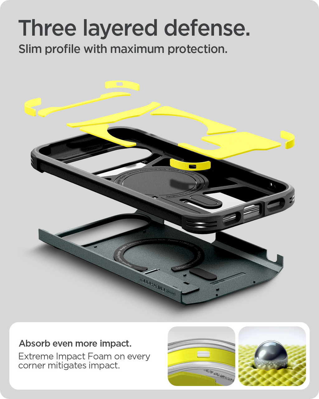 Spigen Google Pixel 10 Pro / Pixel 10 Case Tough Armor AI MagFit ...