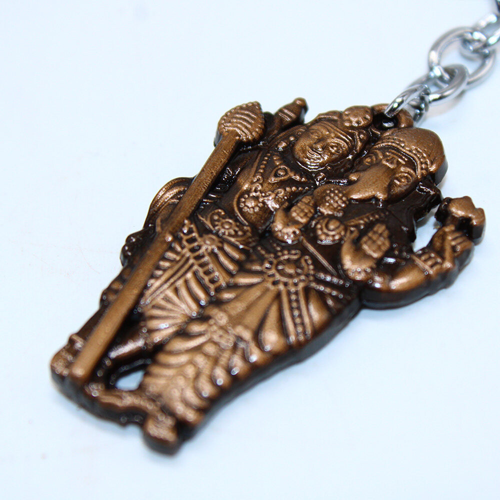 Murugan Vinayagar Metal Keychain | Indian Key Chains | Ganesha ...