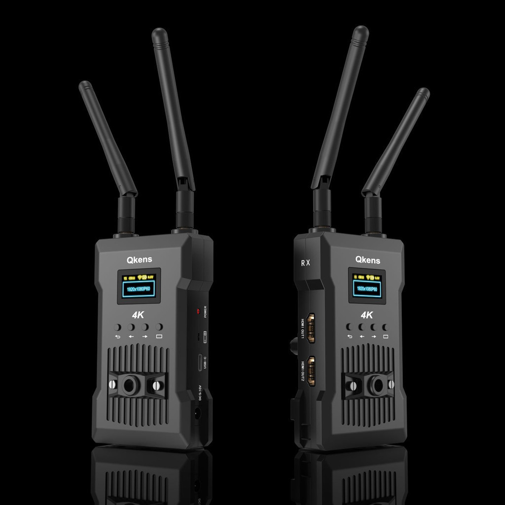 Dual HDMI Extender 4K Wireless Transmission System Video Transmitter ...