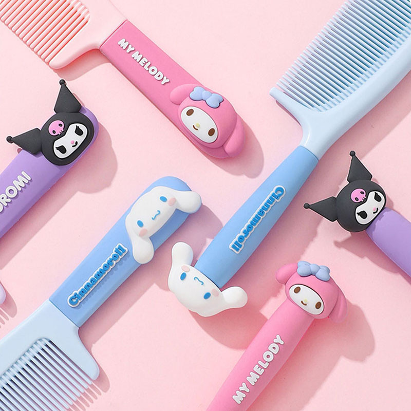 Kawaii Comb Kuromi KT Creativity Student Cute Portable Anti-Static Hair ...