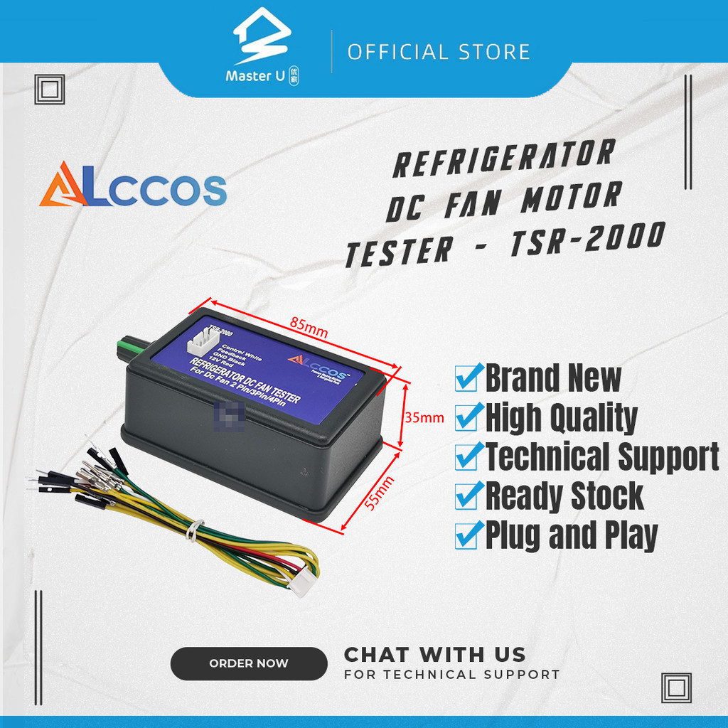 ALCCOS REFRIGERATOR DC FAN MOTOR TESTER - TSR-2000 | Shopee Malaysia