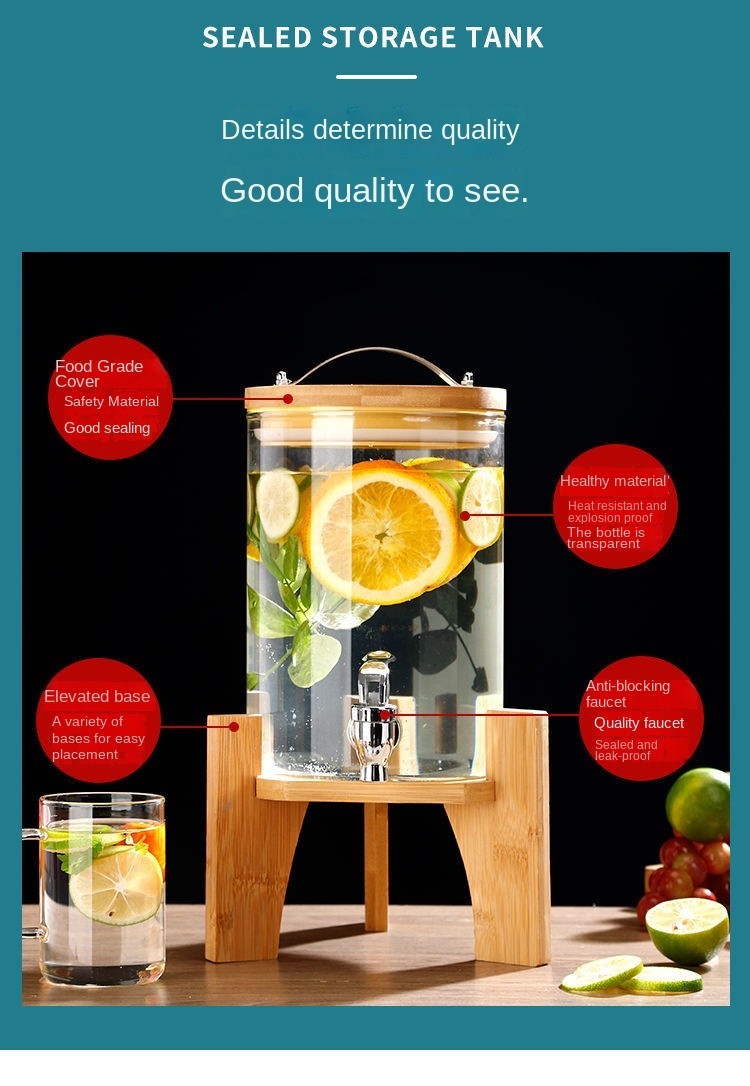 Cold Kettle Glass Brewing Wine Bottle Mixing Wine Barrel Beer Beverage ...