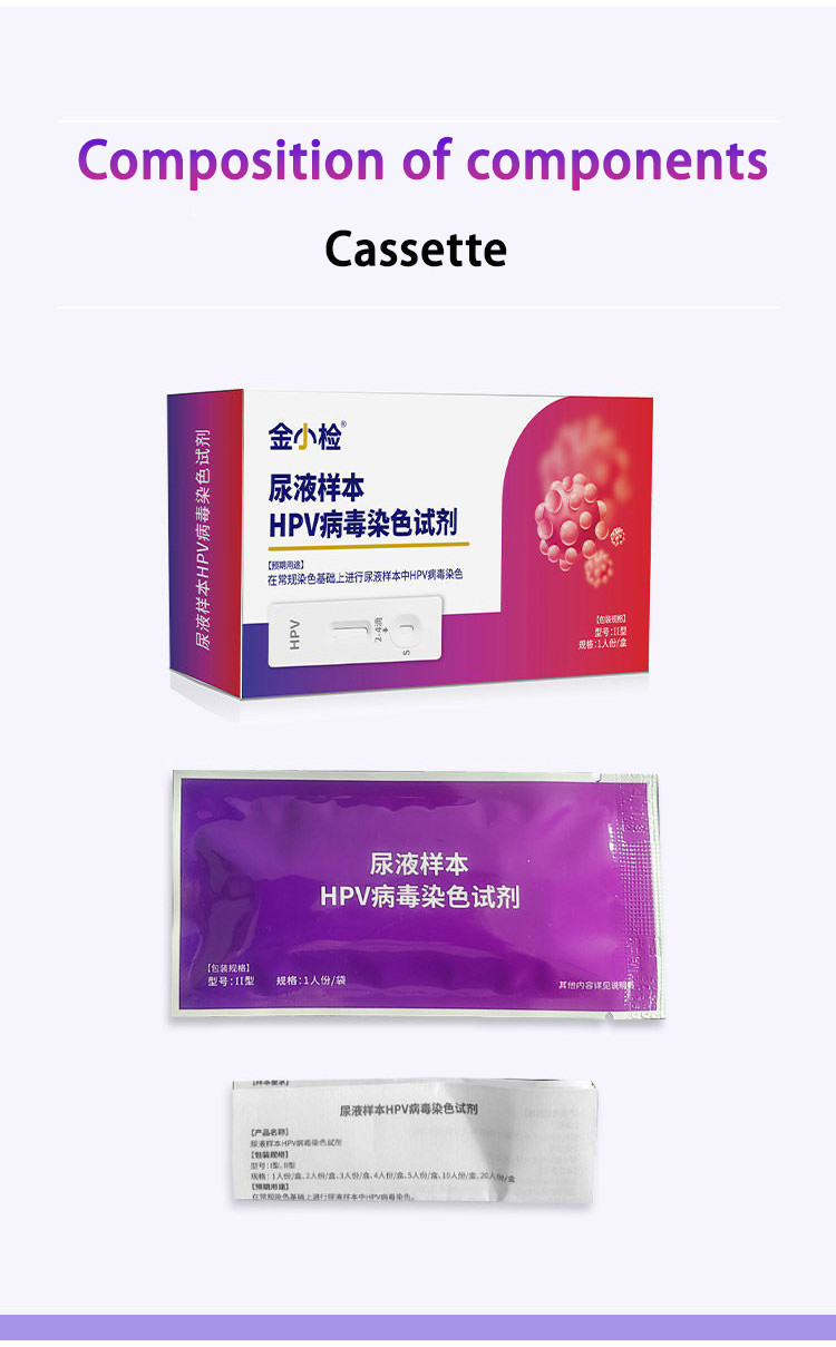 HPV Urine Self-Test Kit Genital Warts Vaginal Cervical Sample Test ...