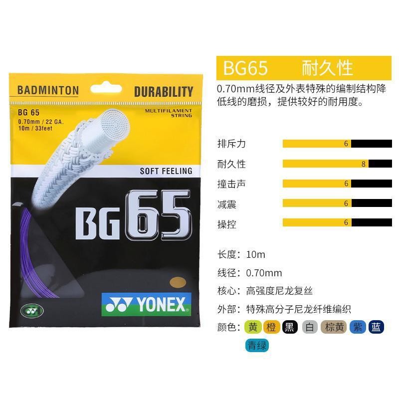 YONEX BG65/BG95/BG80/BG65TI/BG80P/BG66UM/BGT Badminton Line Beating ...
