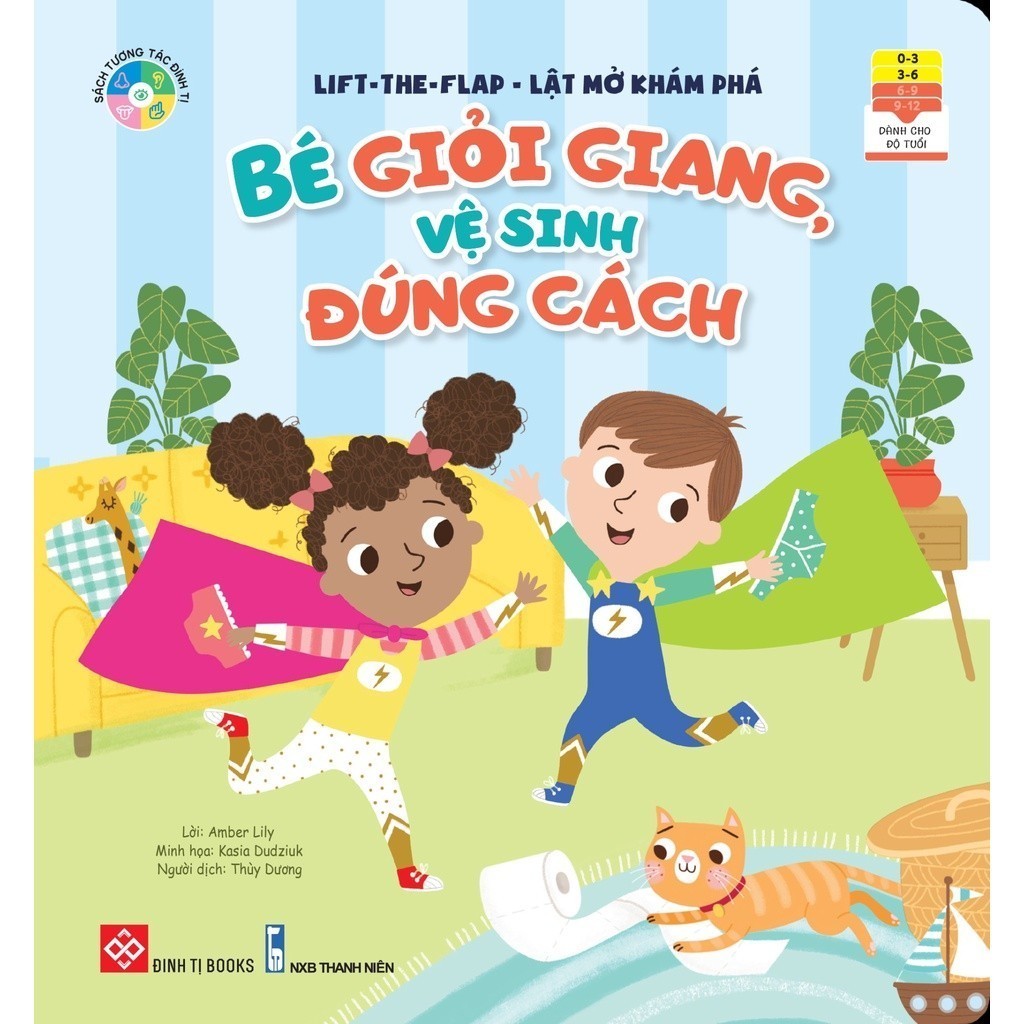 Book - Lift-the-flap - Flip open to explore for children 0 - 6 years ...