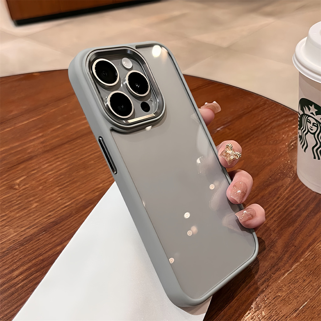 Luxury Metal Frame Phone Case For iPhone 16 15 14 13 12 Pro Max Plus ...