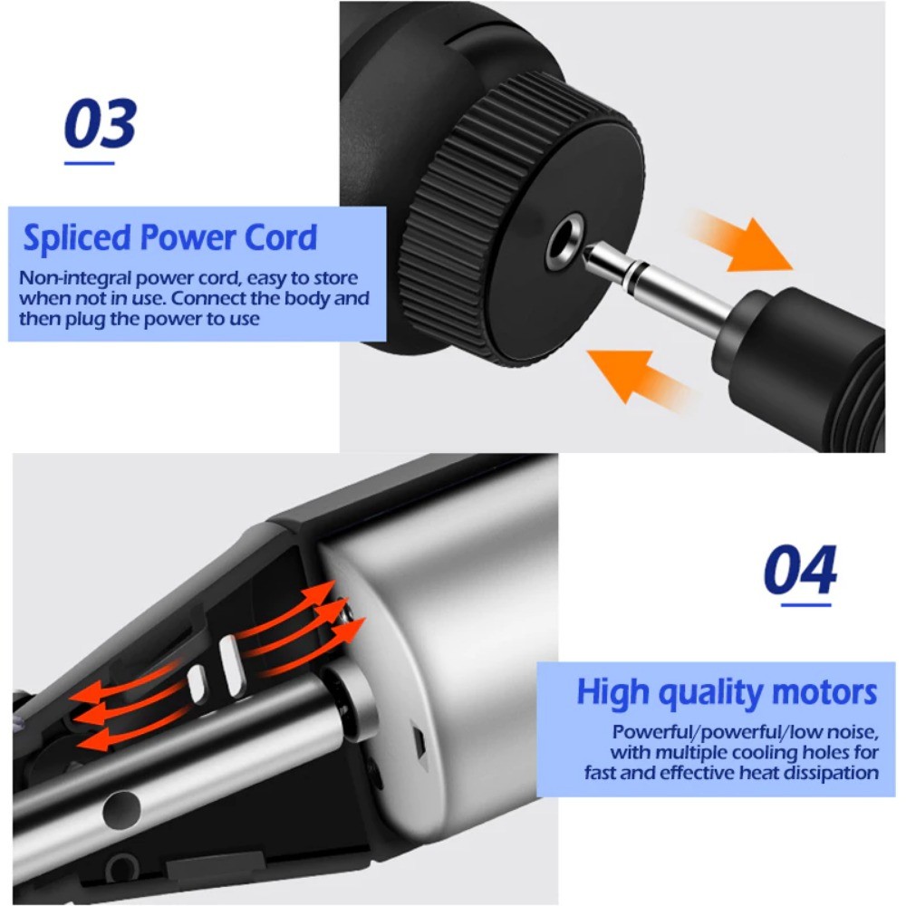 12V Electric Drill Grinder Engraver Pen Grinder Mini Engraving ...