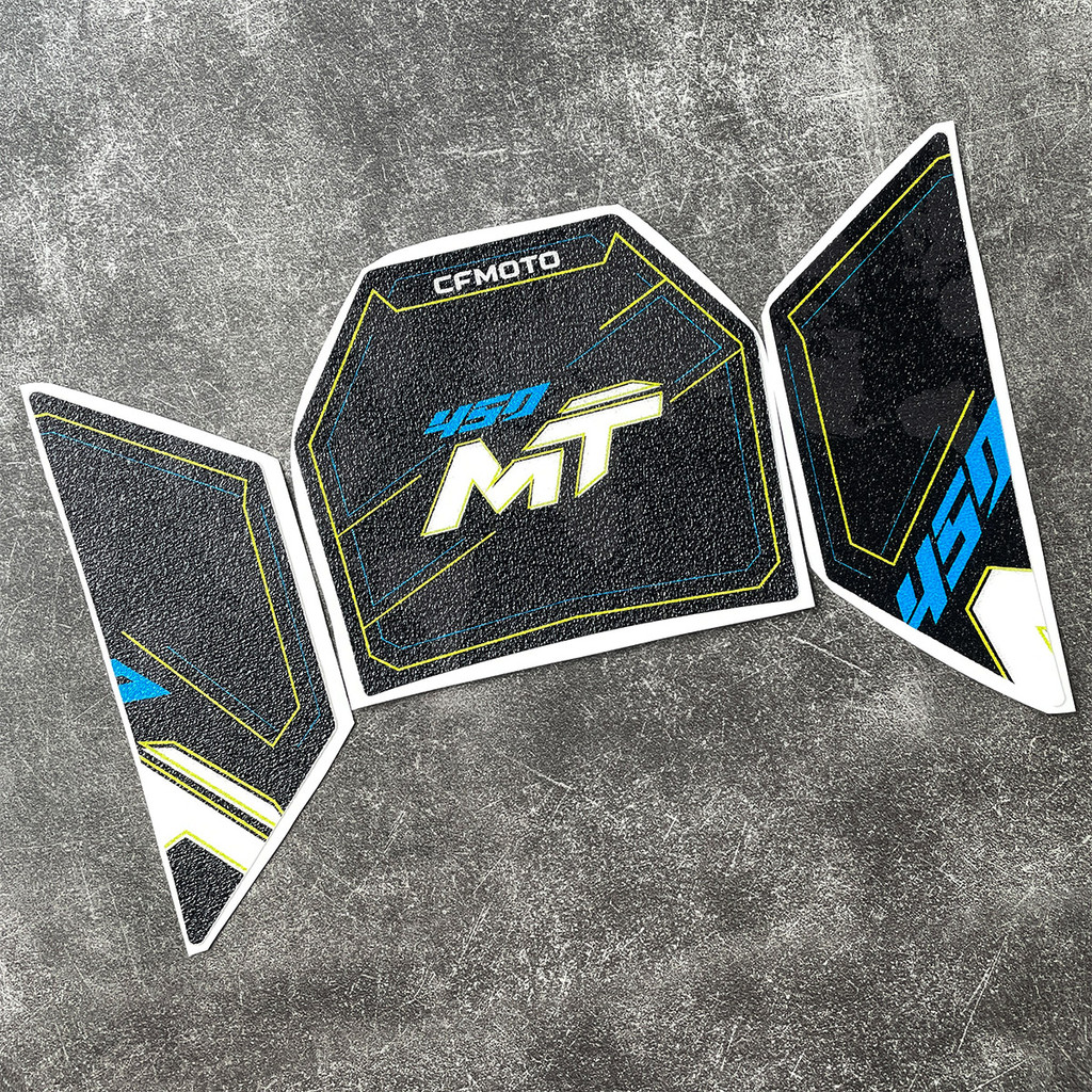 3M/ For CFMOTO 450MT Motorcycle Thick frosted protective Fuel Tank Set ...