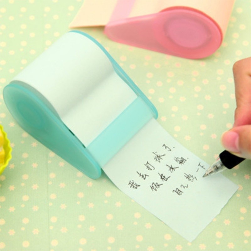 A Roll of Cute Sticky Note 8 Meters with Adhesive Post-it Note Student ...