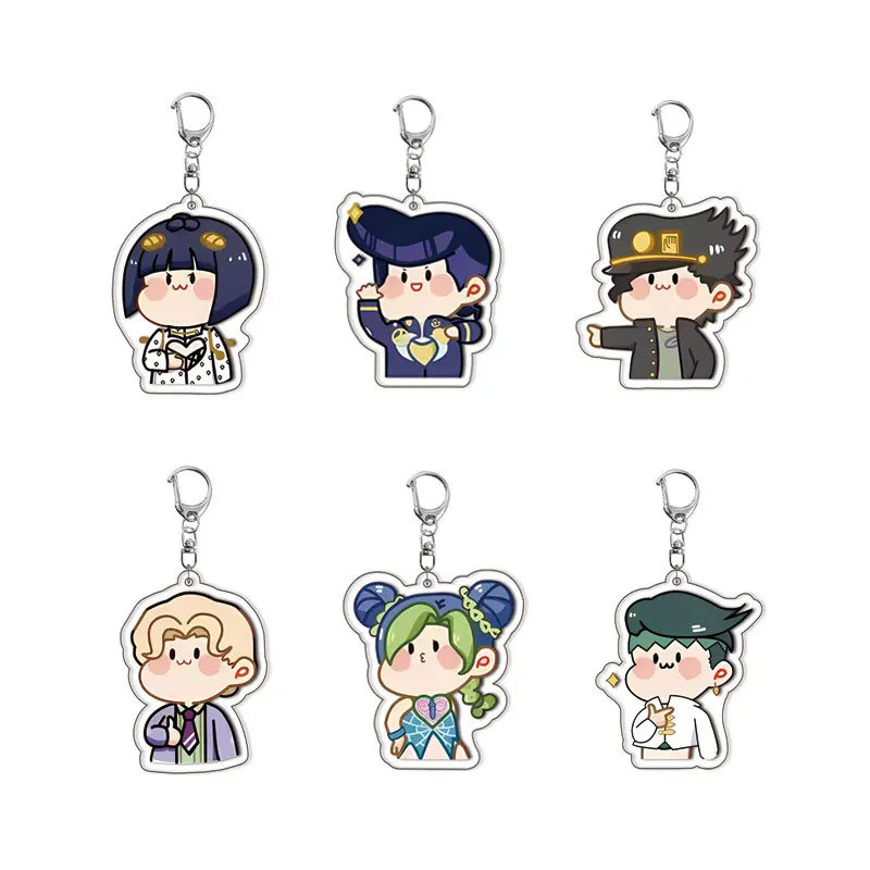 Anime JoJo's Bizarre Adventure 6CM Joseph Joestar Dio Brando car key ...