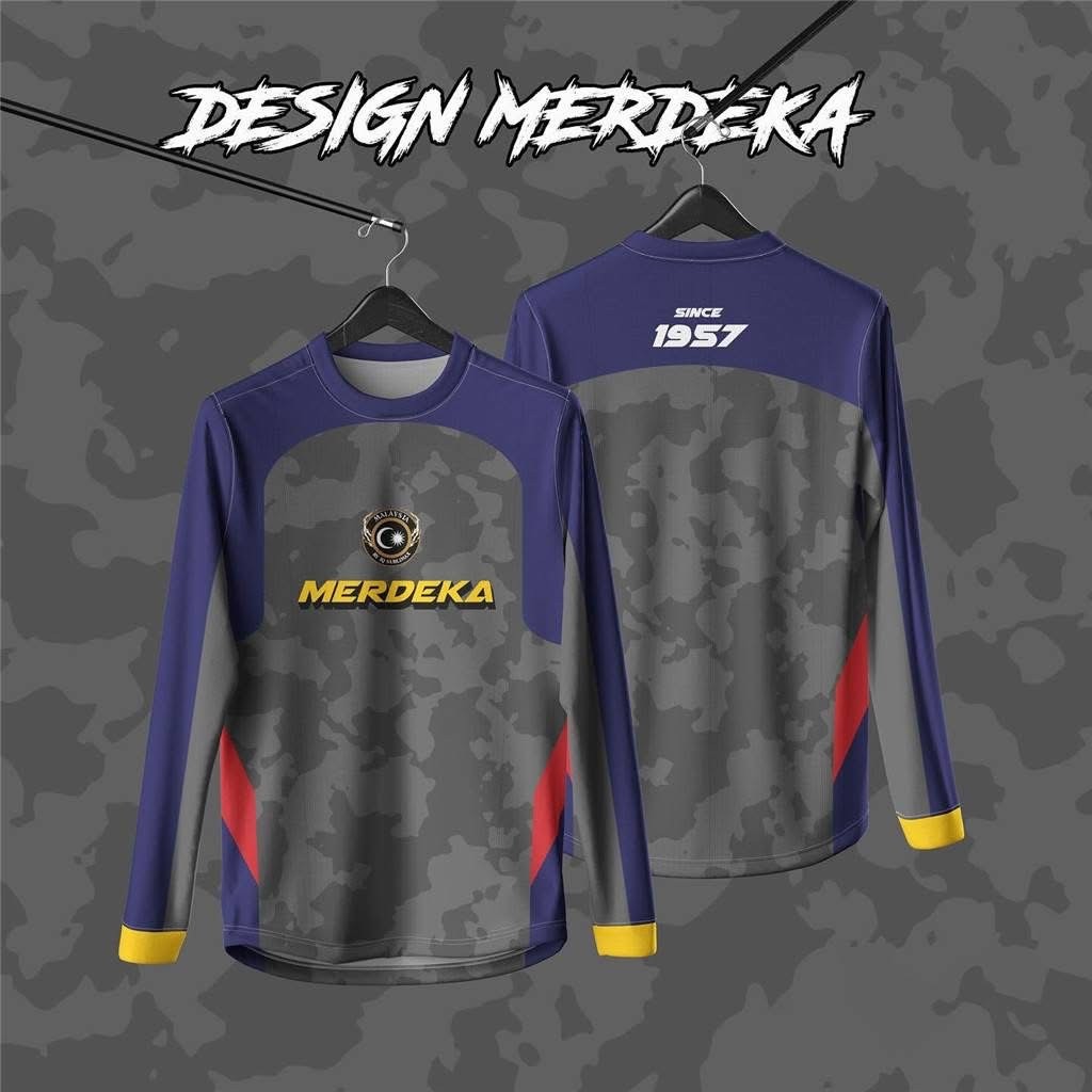 1957 Merdeka Clothes 2025 68Th Malaysia JerseyMerdeka Clothes 68 Years ...