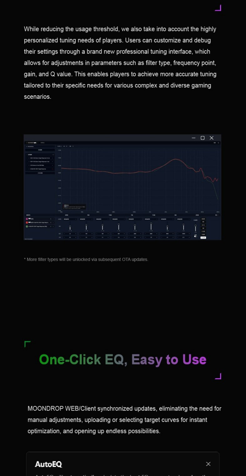 Moondrop RAYS, Gaming In-Ear Monitors: Dual Dynamic + Planar Drivers ...