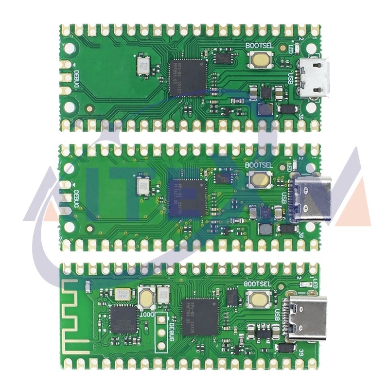 Raspberry Pi Pico Board RP2040 TYPE-C / Micro Dual-Core 264KB ARM Low ...