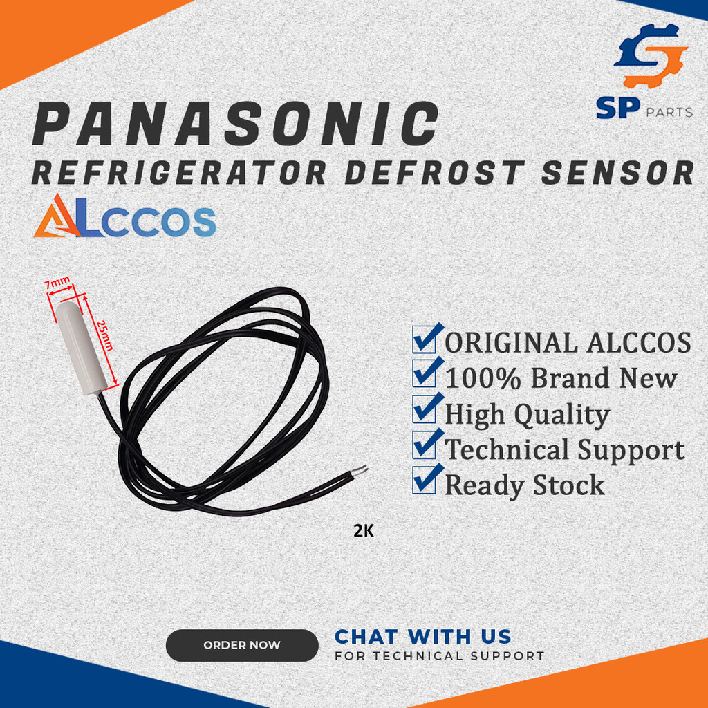 PANASONIC CNRAG-140111 REFRIGERATOR DEFROST SENSOR/CNRAG-114281 2K NR ...