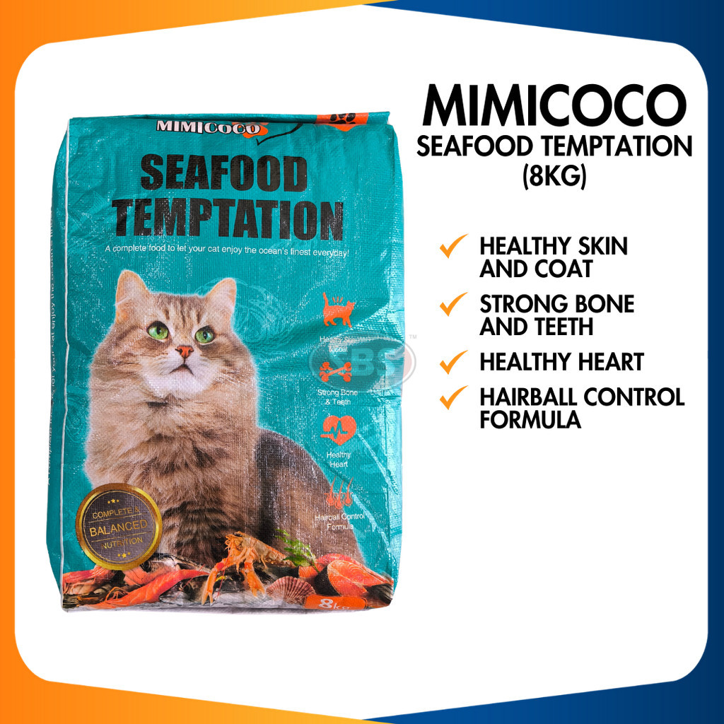 [8KG] MIMICOCO SEAFOOD TEMPTATION | MAKANAN KUCING MIMI COCO | HIDUPAN ...