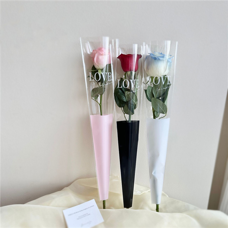 SHIOK 45.5cm x 13cm x 4cm English Flower Bag With Wording (Love) OPP ...