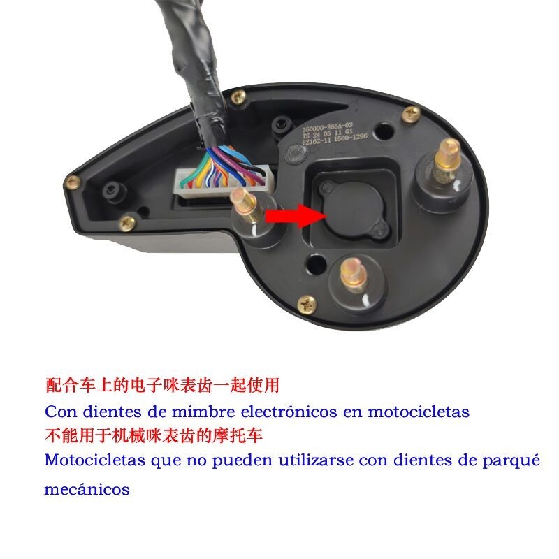 Motocross LED Digital Speedometer Tachometer Refit Meter Fuel Level For ...