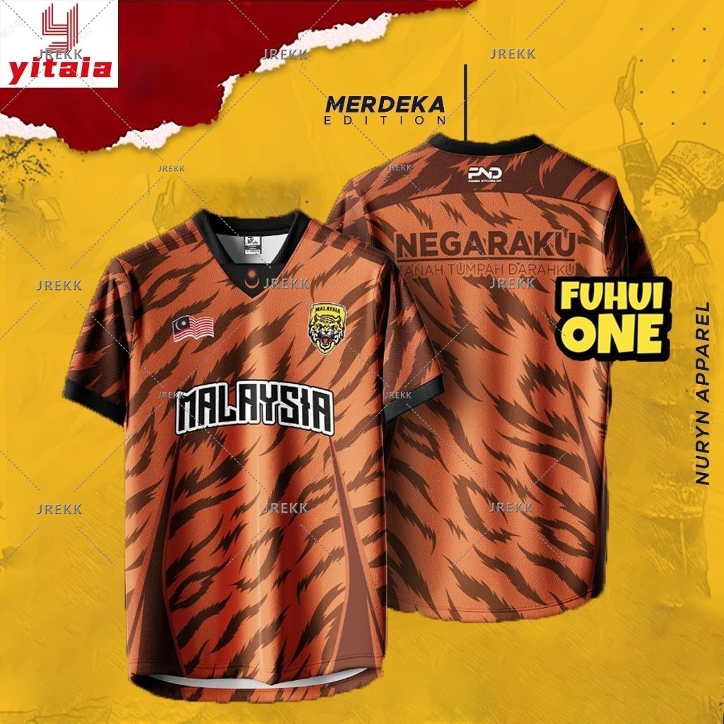 2024 Malaysia Merdeka 67 Special Edition Baju Family t-shirt New ...
