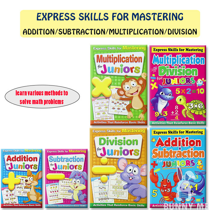 [BUNNY] Express Skills for Mastering Math (Junior) | Add, Subtract ...