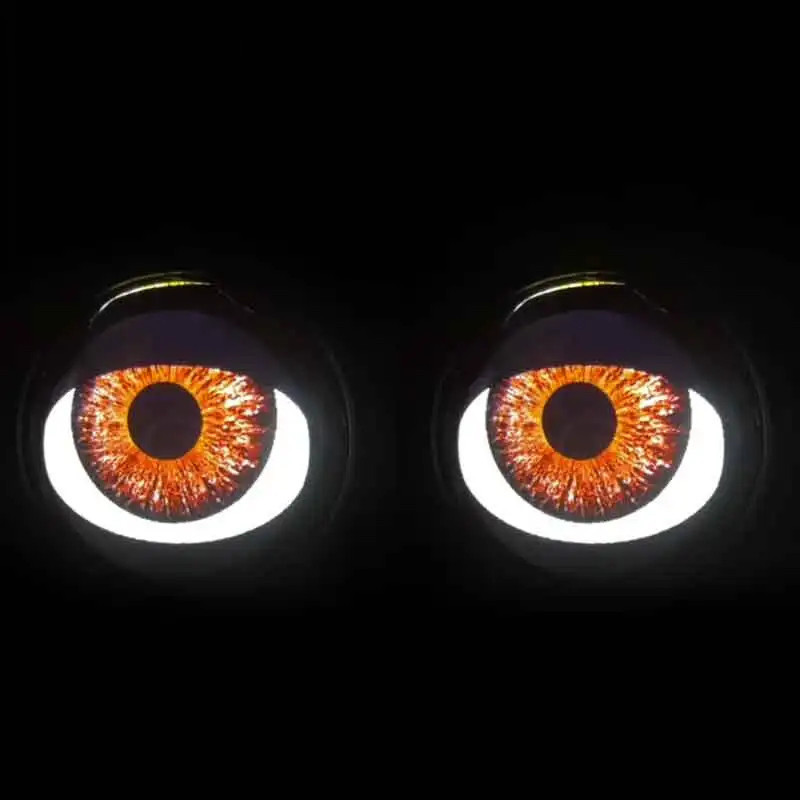 [Ready Stock]Headlight lens dynamic demon eye Bifocal lens dynamic ...