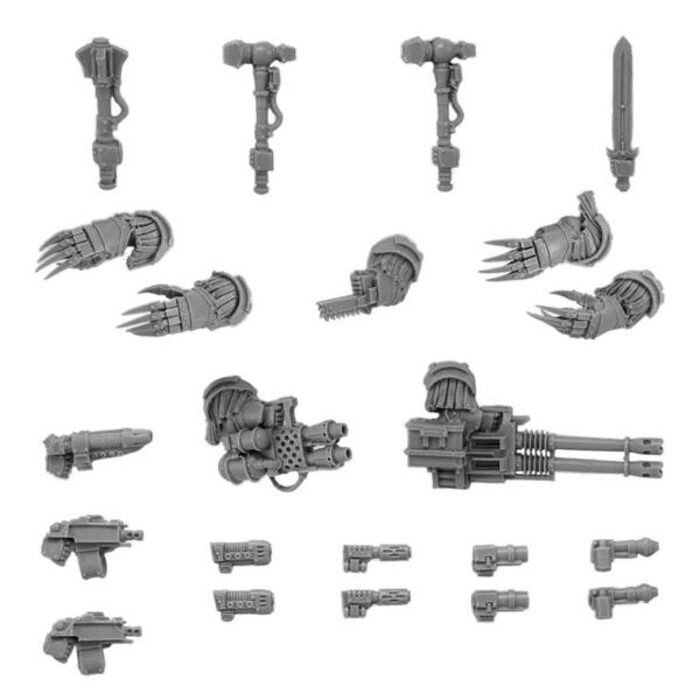 Space Warrior Iron Rider Terminator Modified Parts Special Weapon ...