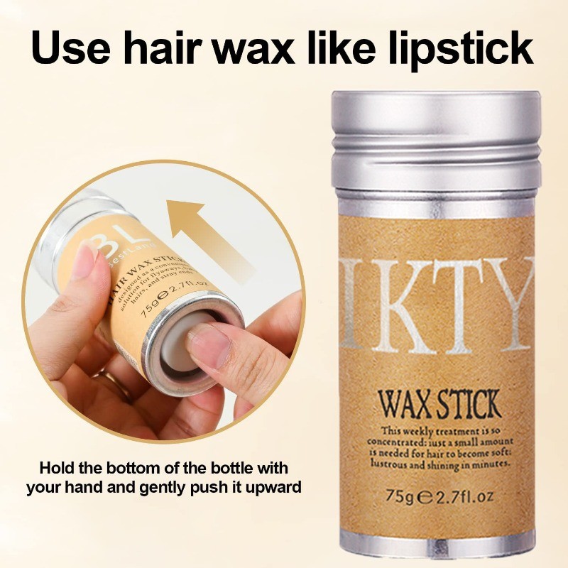 Non-Greasy Hair Wax Stick for Flyaways and Edge Control - Styling Wax ...