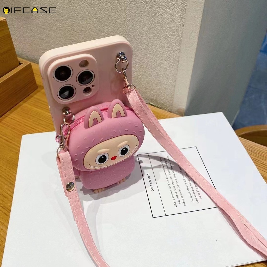 For OPPO A60 A3 A2 A1 Pro 5G A1s A1x Phone Case Stereo Labubu Cute ...