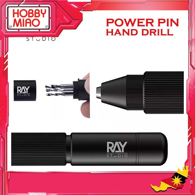 [RAY STUDIO] RHD-01 POWER PIN HAND DRILL MODEL KITS TOOLS | Shopee Malaysia