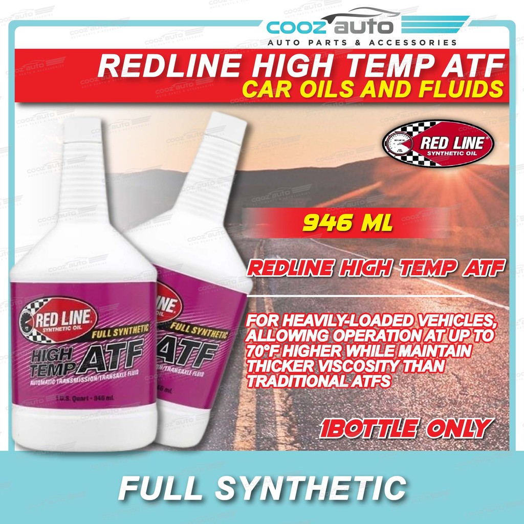 RED LINE RedLine High-Temp ATF High Temperature Automatic Transmission ...