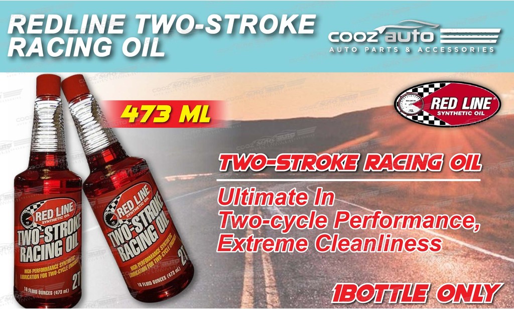Redline Red Line 2 Stroke Racing Engine Motor Oil High Performance 2 ...